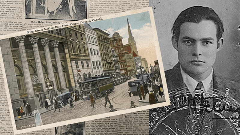 Ernest Hemingway’s Toronto Ties | Toronto Public Library